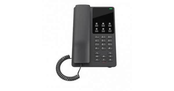 Grandstream GHP621W Compact Hotel IP Deskphone with WiFi - Black
