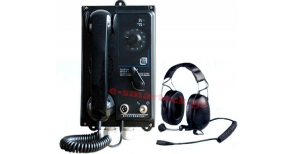 Batteryless TEL-4J Multi-way (4) Headset type Noise-proof Marine ...